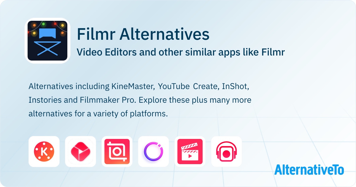 Filmr Alternatives: Top 9 Video Editors & Similar Apps | AlternativeTo