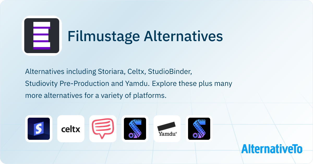 Filmustage Alternatives - Explore Similar Apps & Services | AlternativeTo