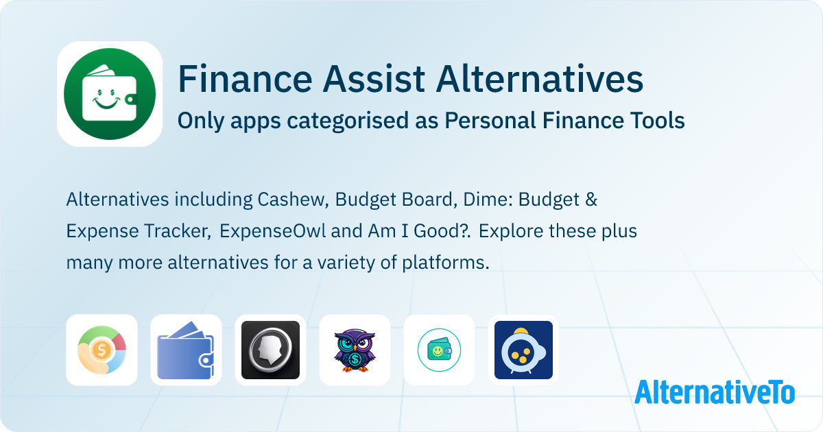 Finance Assist Alternatives: Top 12 Personal Finance Tools | AlternativeTo