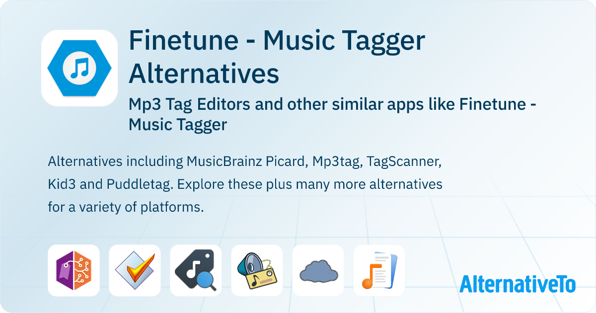 Finetune - Music Tagger Alternatives: Top 12 Mp3 Tag Editors & Similar ...