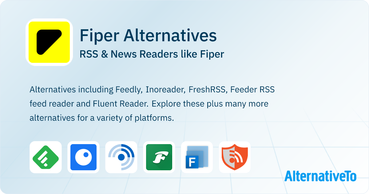 Fiper Alternatives: Top 12 RSS & News Readers | AlternativeTo