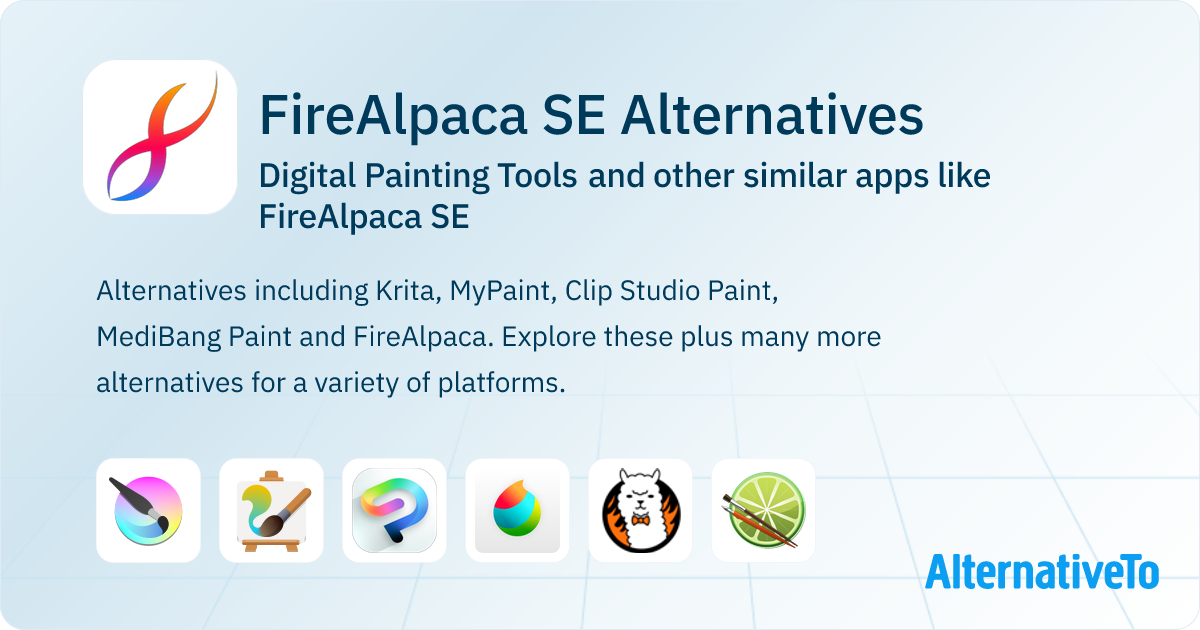 FireAlpaca SE Alternatives: Top 10 Digital Painting Tools & Similar ...