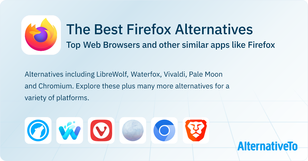 Best Firefox Alternatives: Top Web Browsers in 2026 | AlternativeTo