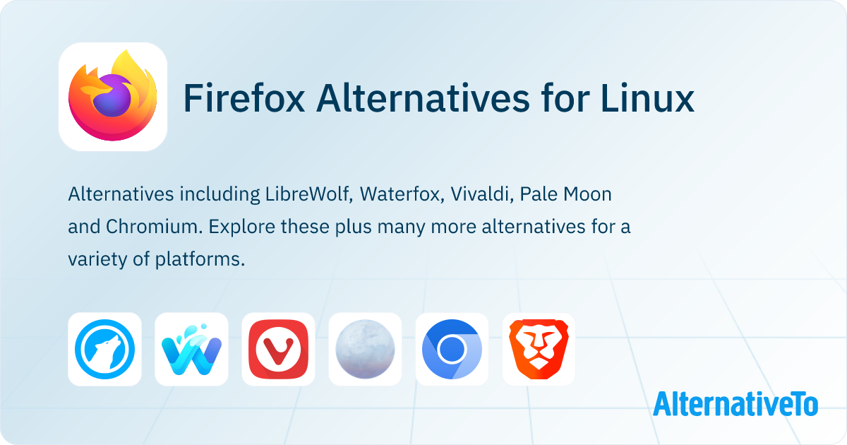 Firefox Alternatives for Linux: Top 12 Web Browsers | AlternativeTo