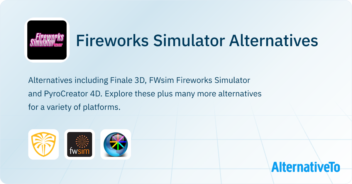 Fireworks Simulator Alternatives - Explore Similar Software | AlternativeTo