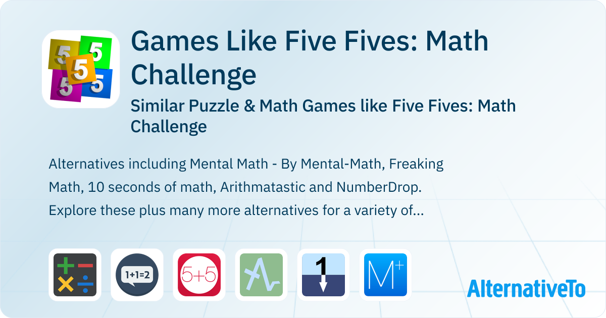 Games Like Five Fives: Math Challenge: Similar Puzzle Games 2025 ...