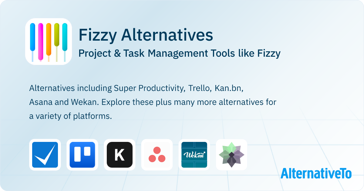 Fizzy Alternatives: Top 12 Project & Task Management Tools | AlternativeTo