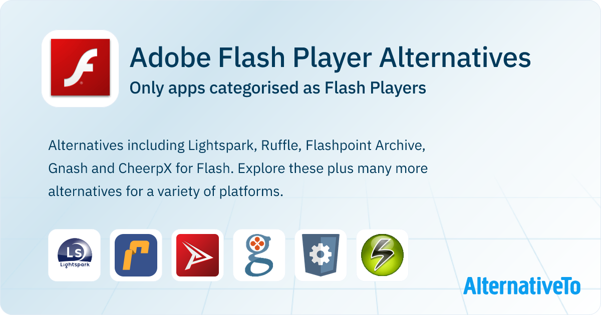 Adobe Flash Player Alternatives: Top 11 Flash Players | AlternativeTo