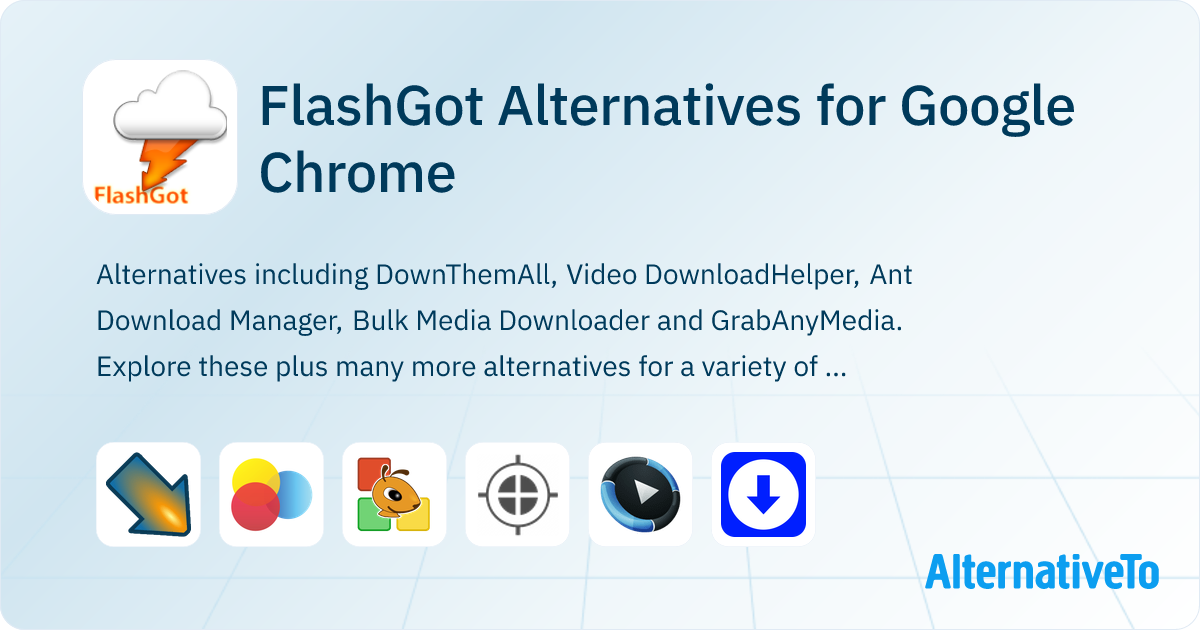 FlashGot Alternatives for Google Chrome: Top 11 Video Downloaders ...