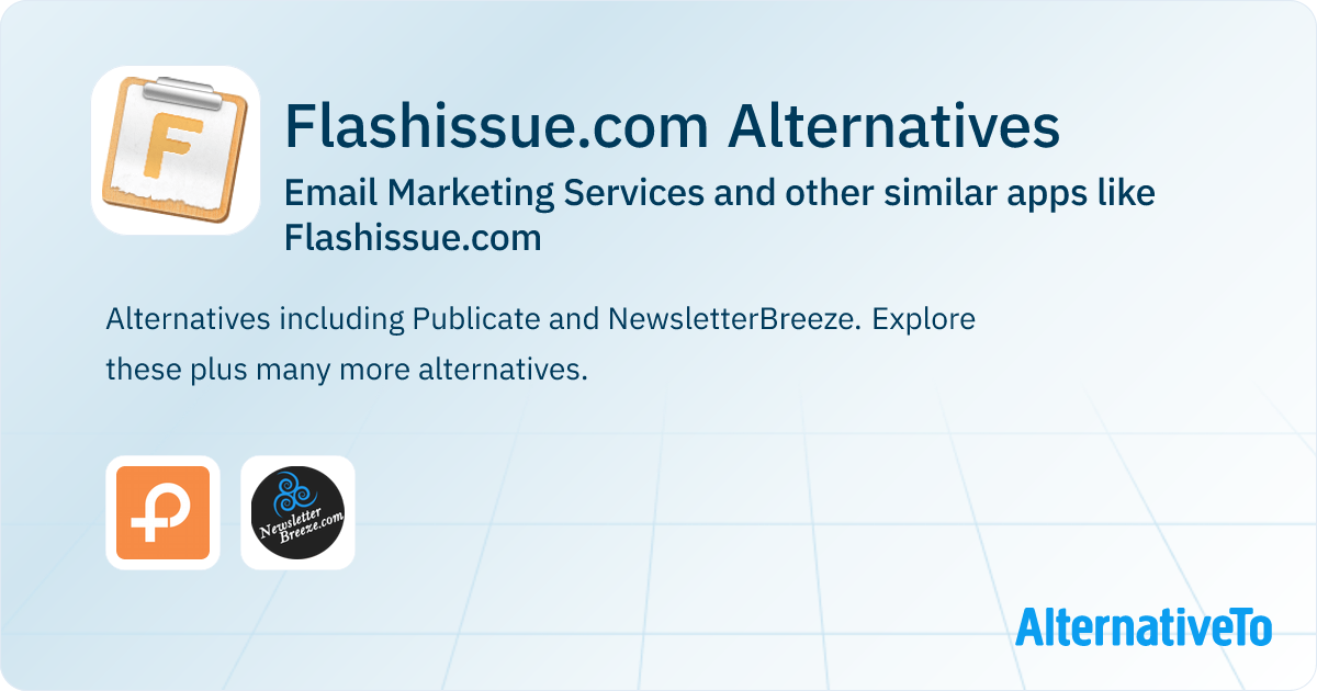 Flashissue.com Alternatives: Top 2 Email Marketing Services & Similar ...