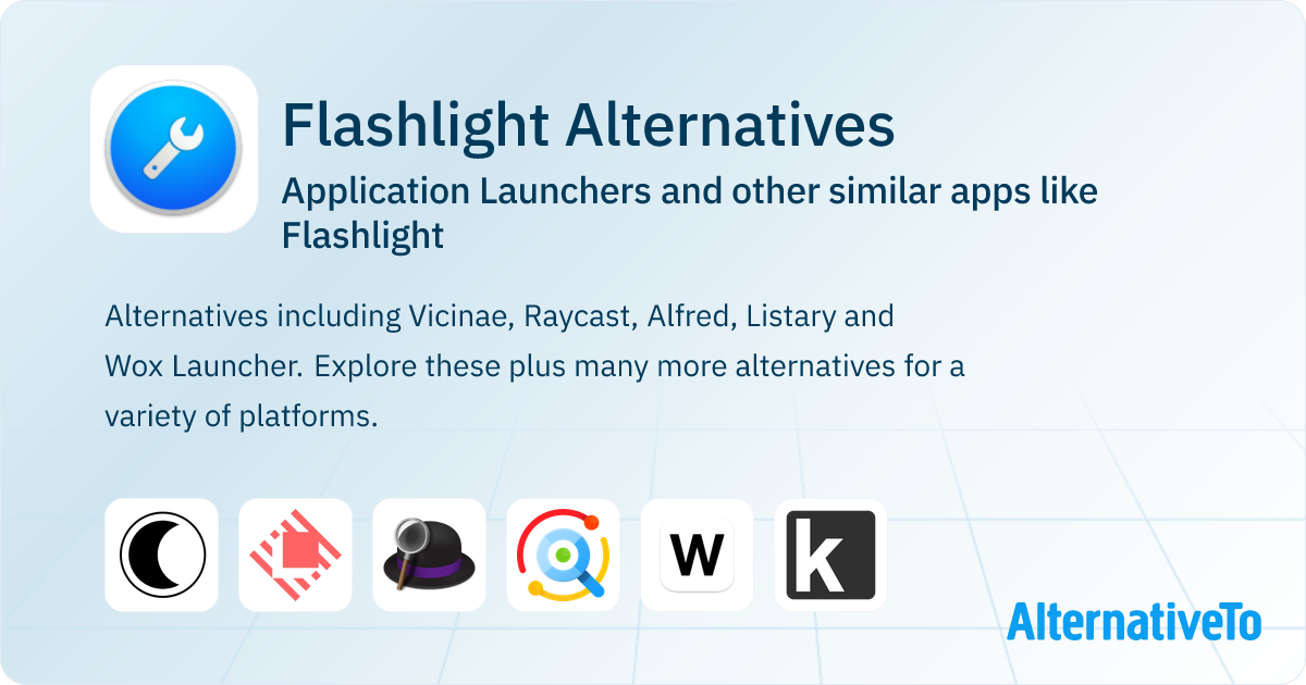 Flashlight Alternatives: Top 12 Application Launchers & Similar Apps ...