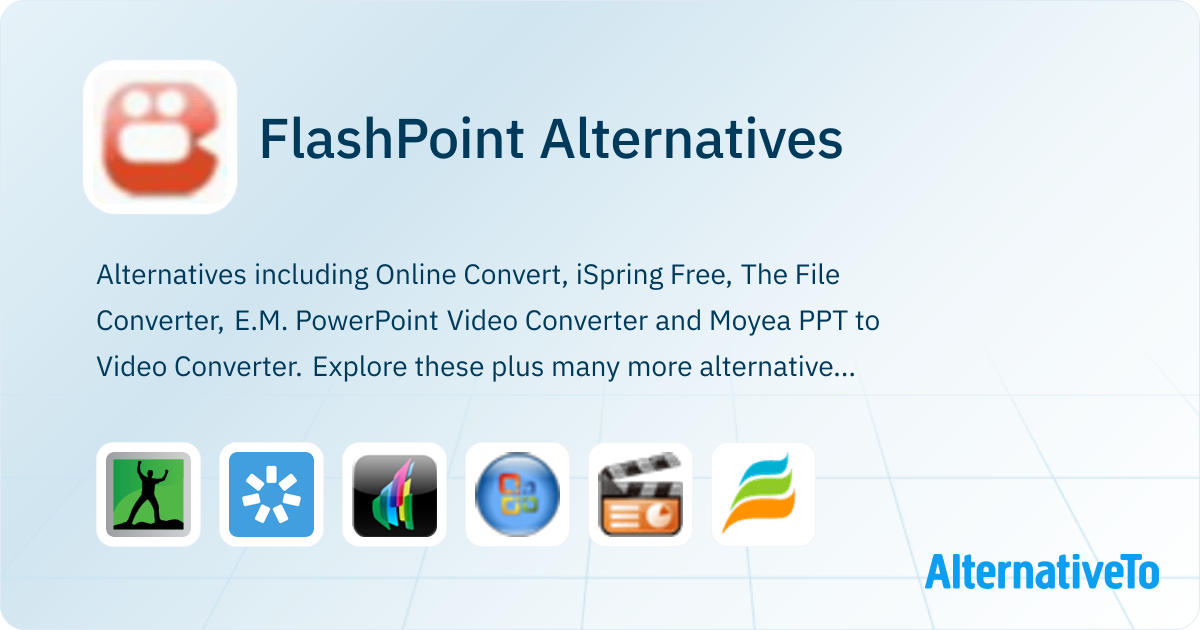 FlashPoint Alternatives - Explore Similar Software | AlternativeTo