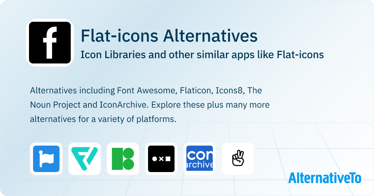 Flat-icons Alternatives: Top 12 Icon Libraries & Similar Websites ...