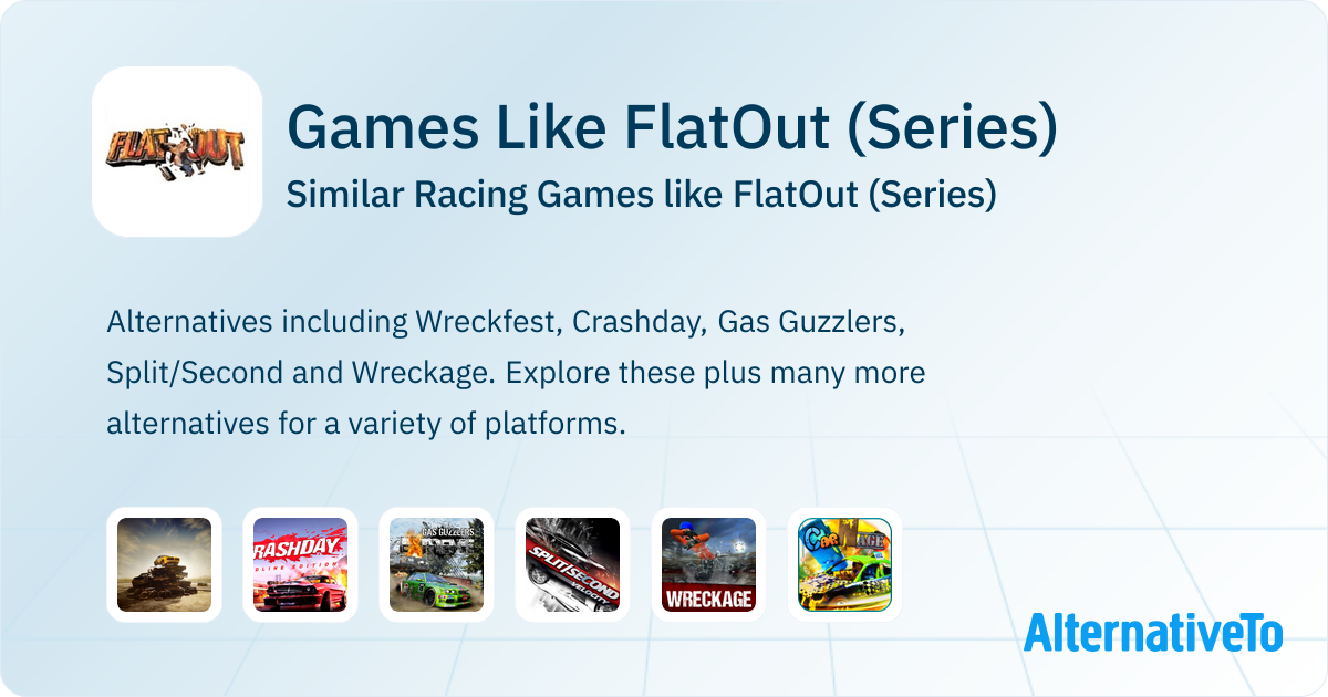 Games Like FlatOut (Series): Similar Racing Games | AlternativeTo