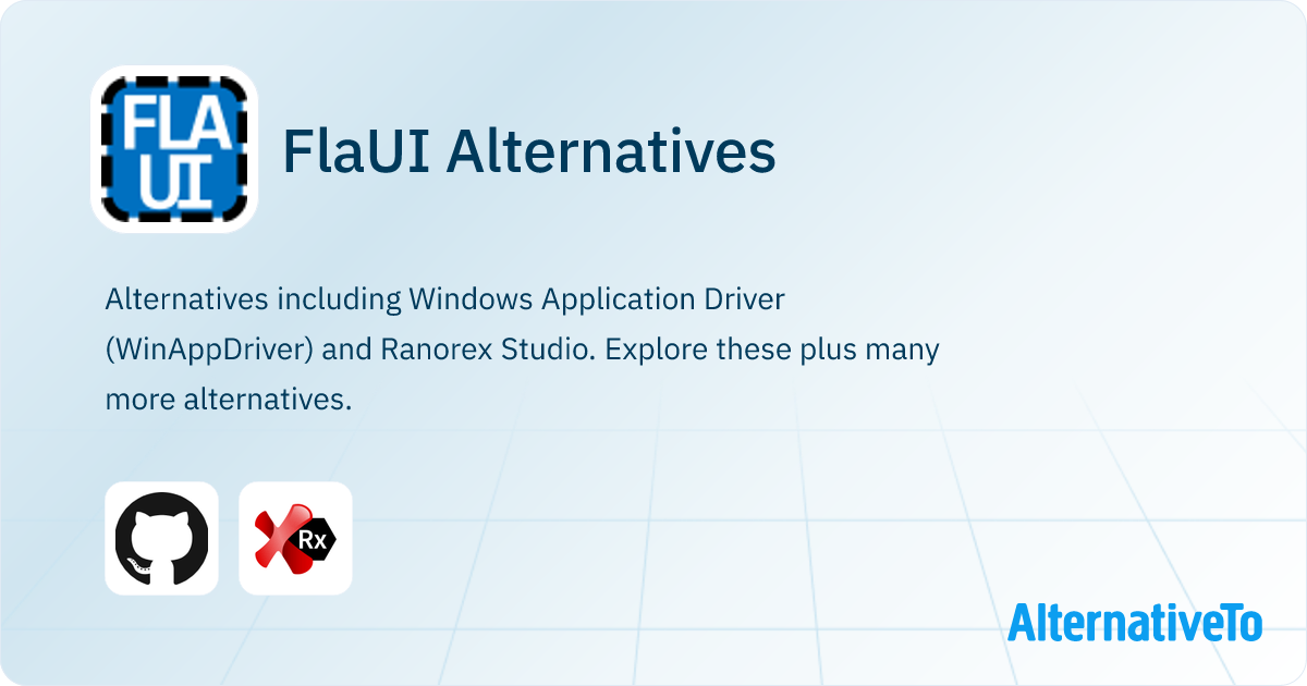 FlaUI Alternatives - Explore Similar Software | AlternativeTo