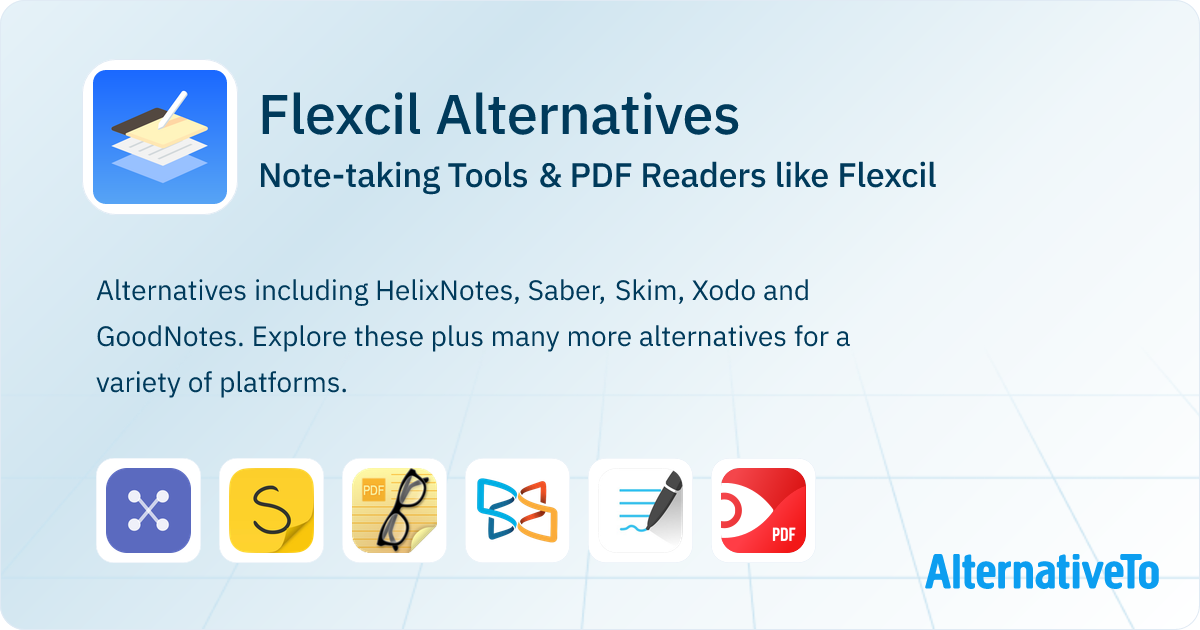 Flexcil Alternatives: Top 12 Note-taking Tools & PDF Readers ...