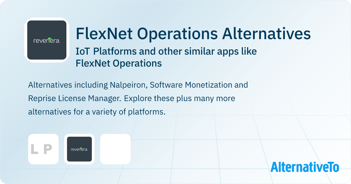 FlexNet Operations Alternatives: Top 3 IoT Platforms & Similar Apps ...
