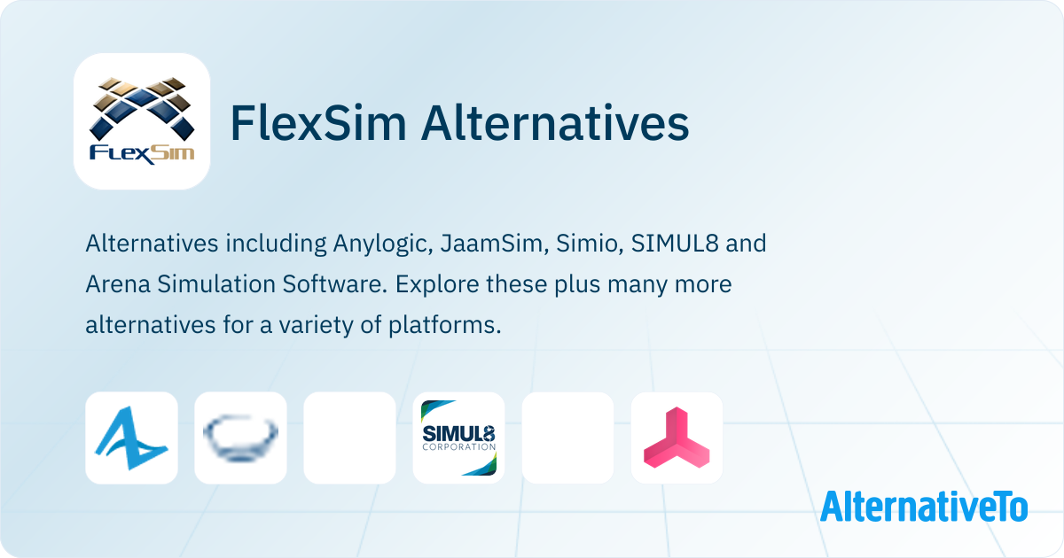 FlexSim Alternatives - Explore Similar Software | AlternativeTo
