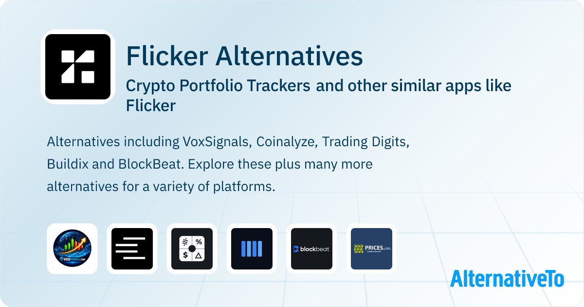 Flicker Alternatives: Top 6 Crypto Portfolio Trackers & Similar Apps ...