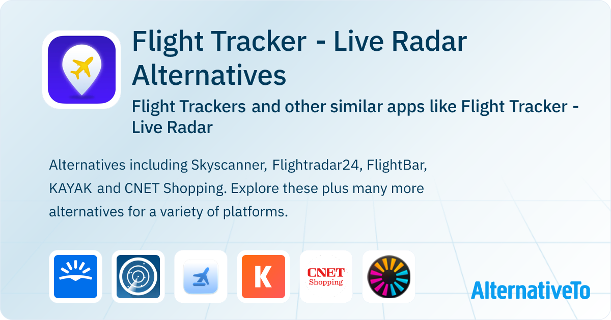 Flight Tracker - Live Radar Alternatives: Top 11 Flight Trackers ...