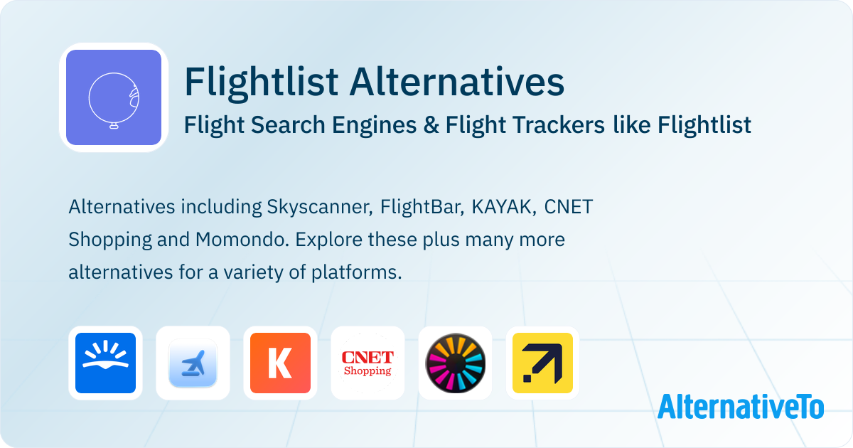 Flightlist Alternatives: Top 12 Flight Search Engines | AlternativeTo