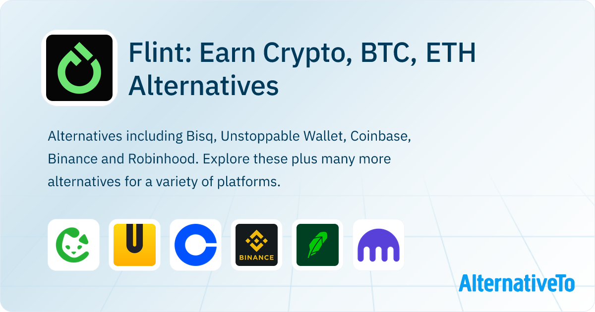 Flint: Earn Crypto, BTC, ETH Alternatives - Explore Similar Apps ...