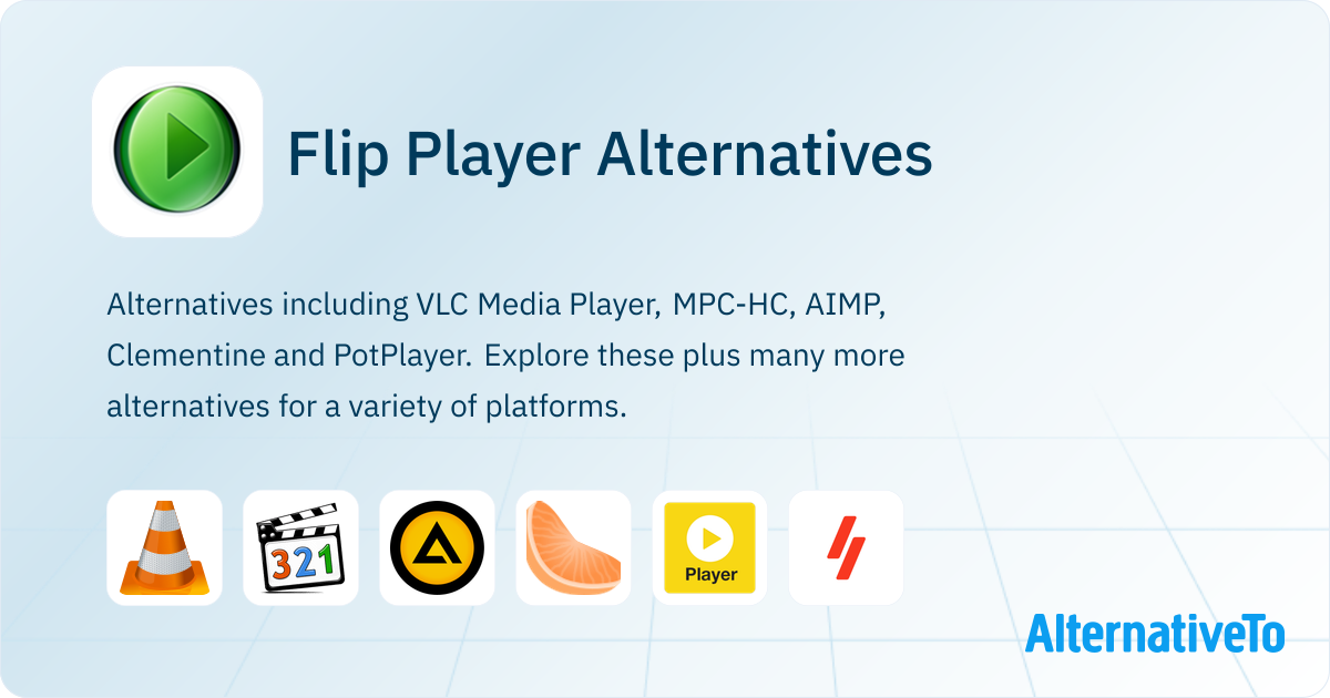 Flip Player Alternatives - Explore Similar Software | AlternativeTo