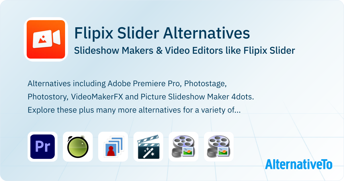 Flipix Slider Alternatives: Top 6 Slideshow Makers | AlternativeTo
