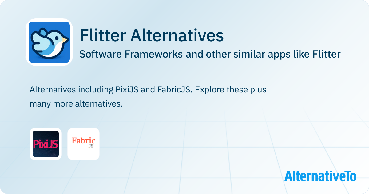 Flitter Alternatives: Top 2 Software Frameworks & Similar Apps ...