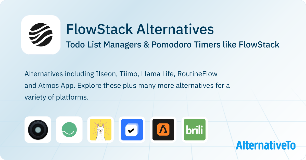 FlowStack Alternatives: Top 6 Todo List Managers | AlternativeTo