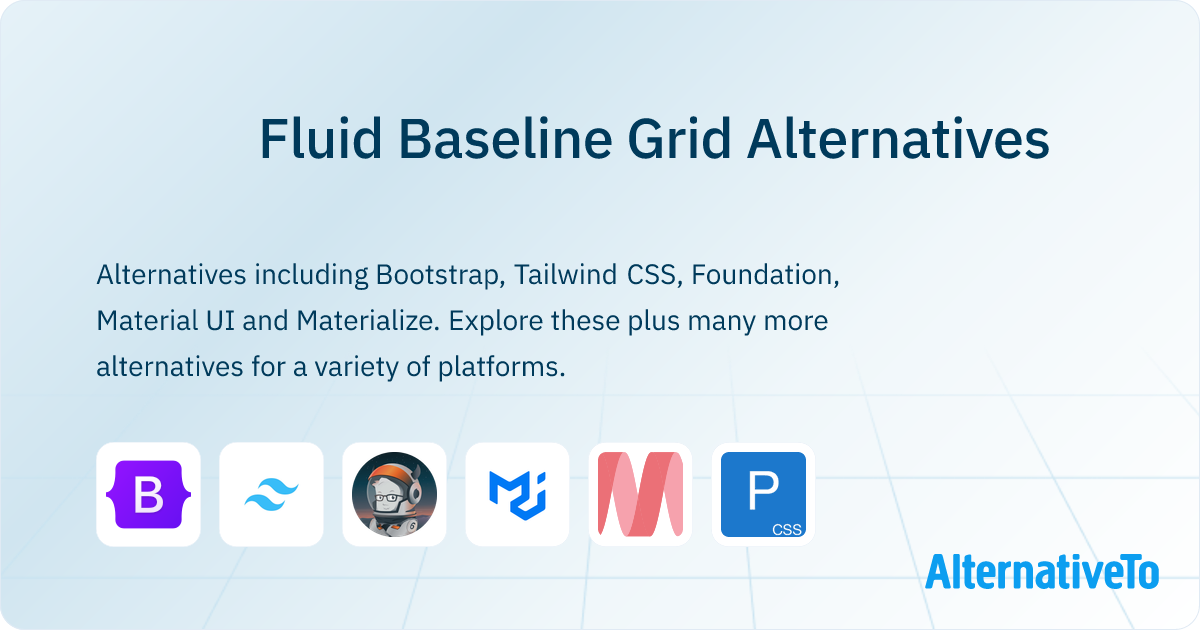 Fluid Baseline Grid Alternatives - Explore Similar Sites & Apps ...
