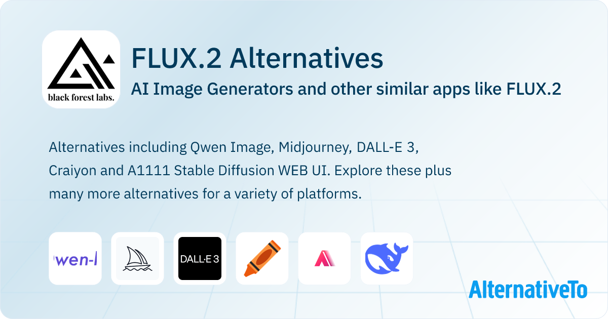 FLUX.2 Alternatives: Top 12 AI Image Generators & Similar Websites ...