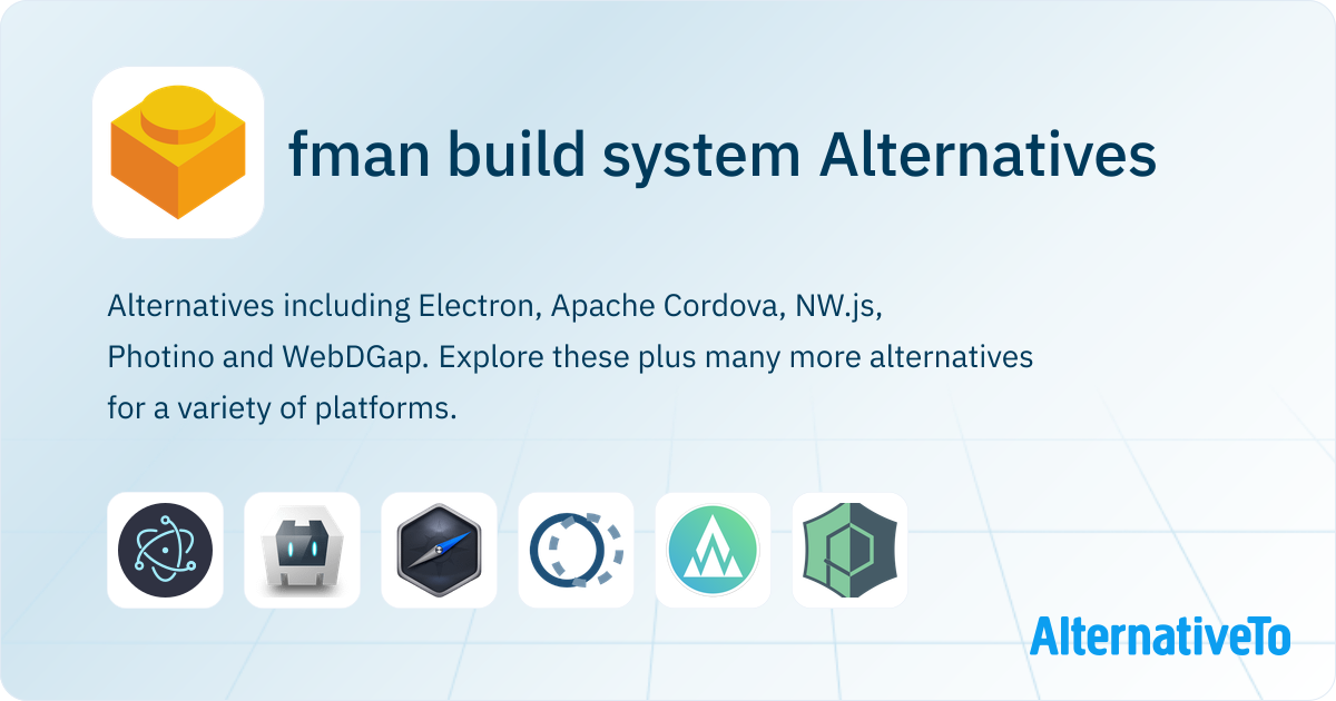 fman build system Alternatives - Explore Similar Software | AlternativeTo