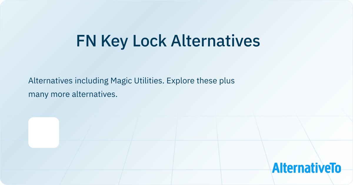 FN Key Lock Alternatives - Explore Similar Software | AlternativeTo