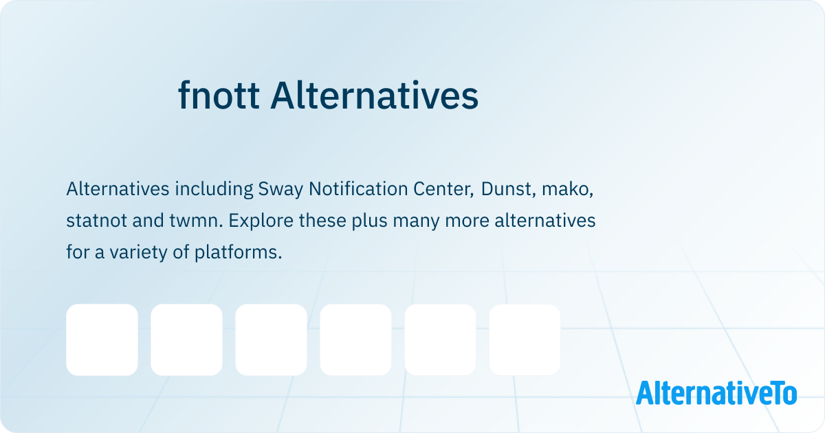 fnott Alternatives - Explore Similar Software | AlternativeTo
