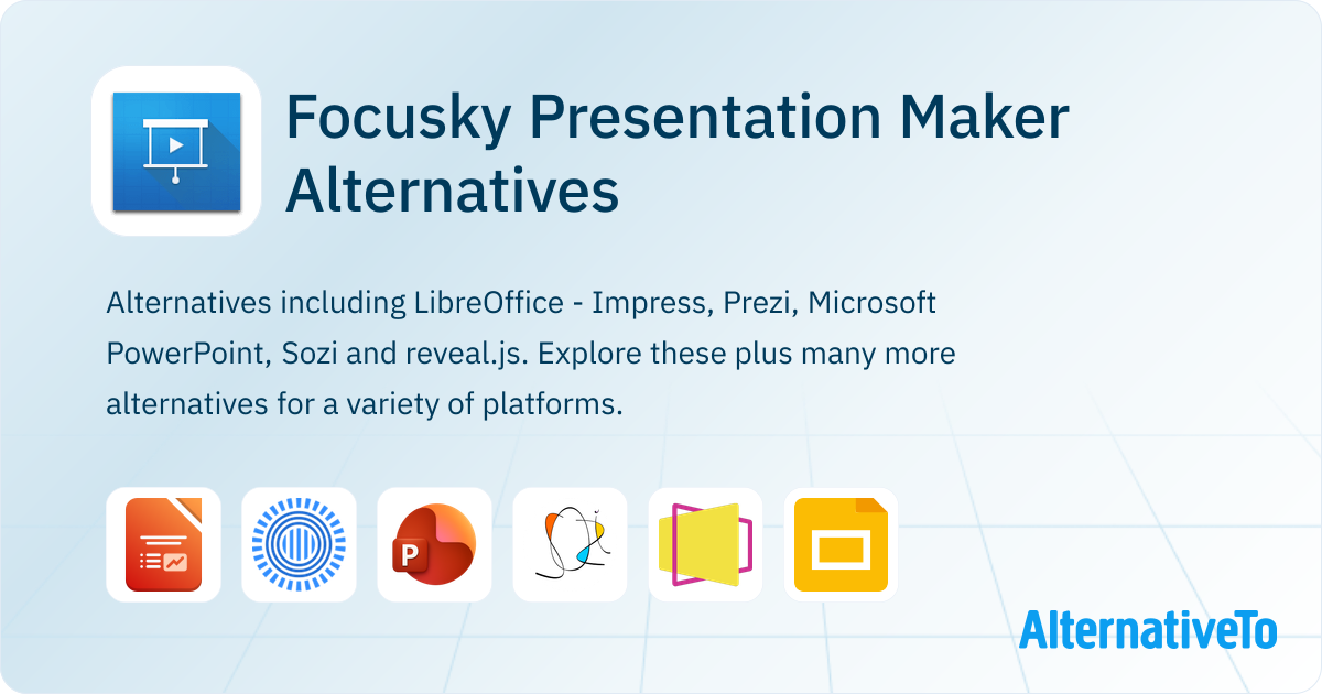 Focusky Presentation Maker Alternatives - Explore Similar Software ...