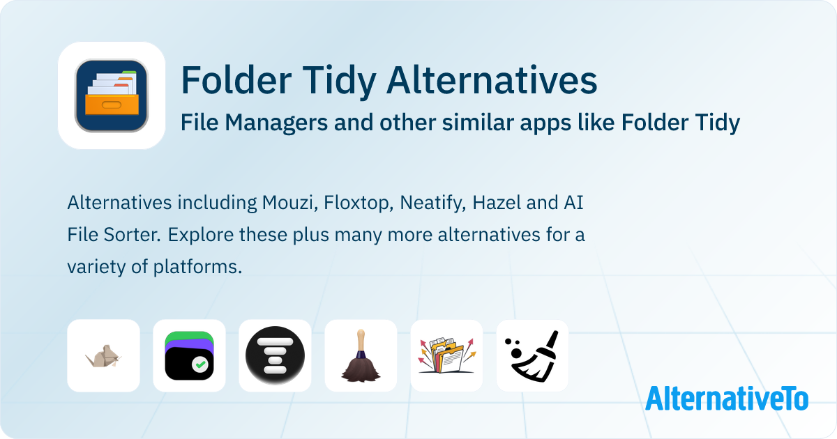 Folder Tidy Alternatives: Top 22 File Managers & Similar Apps ...