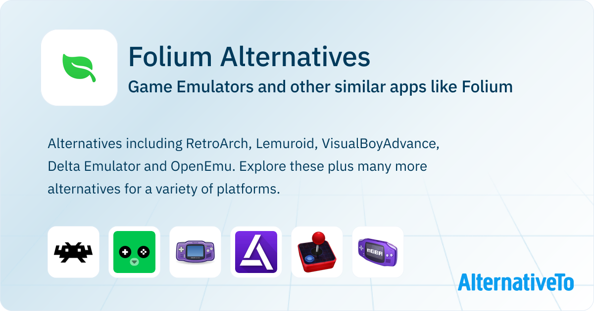 Folium Alternatives: Top 12 Game Emulators & Similar Apps | AlternativeTo