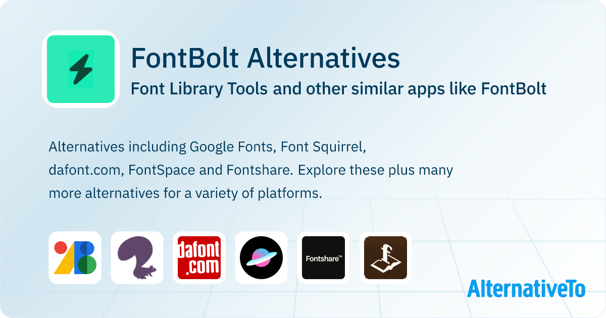 FontBolt Alternatives: Top 12 Font Library Tools & Similar Websites ...