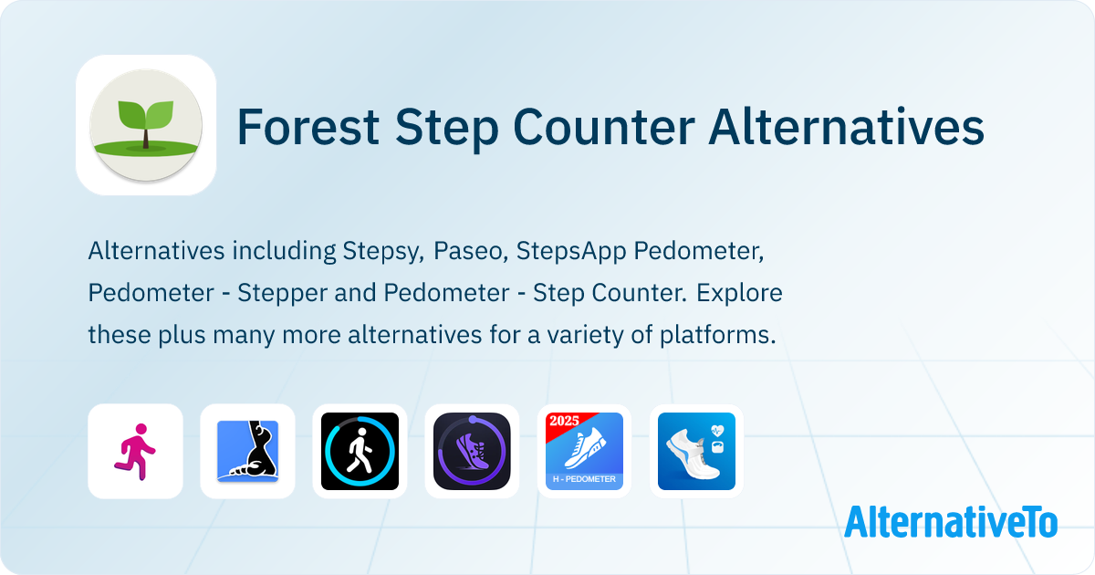 Forest Step Counter Alternatives and Similar Apps | AlternativeTo
