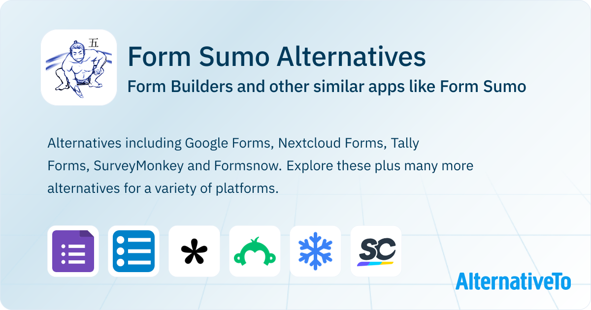 Form Sumo Alternatives: Top 11 Form Builders & Similar Apps | AlternativeTo