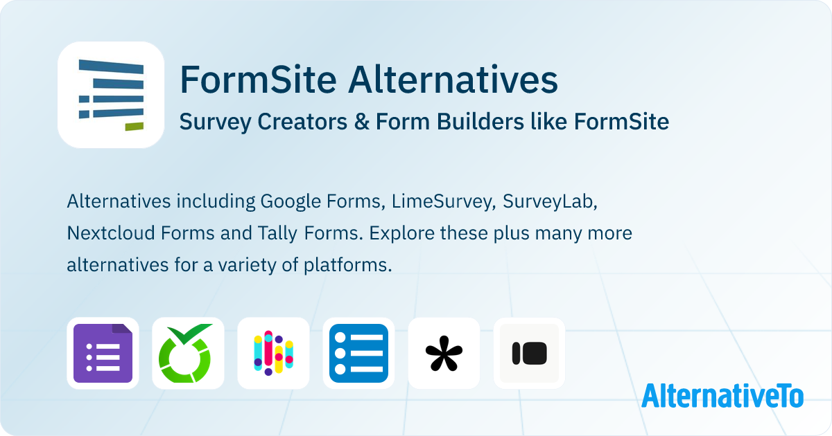 FormSite Alternatives: Survey Creators & Form Builders - Page 4 ...