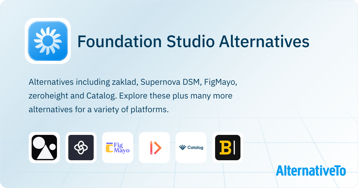 Foundation Studio Alternatives - Explore Similar Software | AlternativeTo