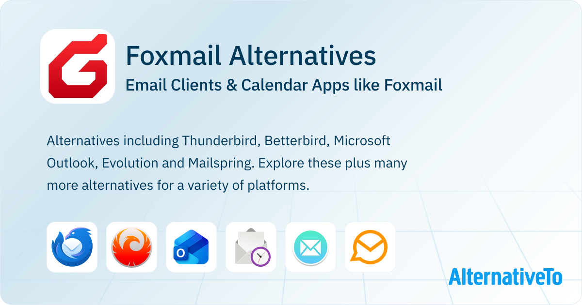 Foxmail Alternatives: Top 12 Email Clients & Calendar Apps | AlternativeTo