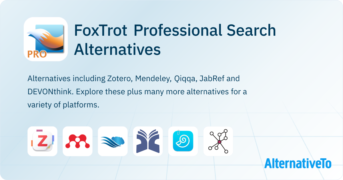 FoxTrot Professional Search Alternatives - Explore Similar Software ...