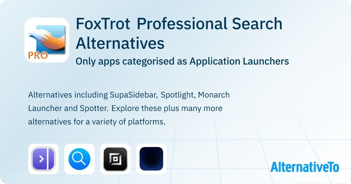 FoxTrot Professional Search Alternatives: Top 3 Application Launchers ...