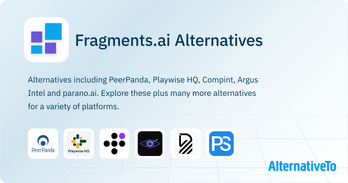 Fragments.ai Alternatives - Explore Similar Sites & Apps | AlternativeTo