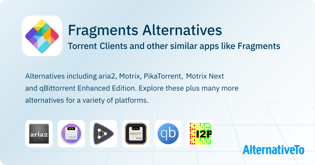 Fragments Alternatives: Top 13 Torrent Clients & Similar Apps ...