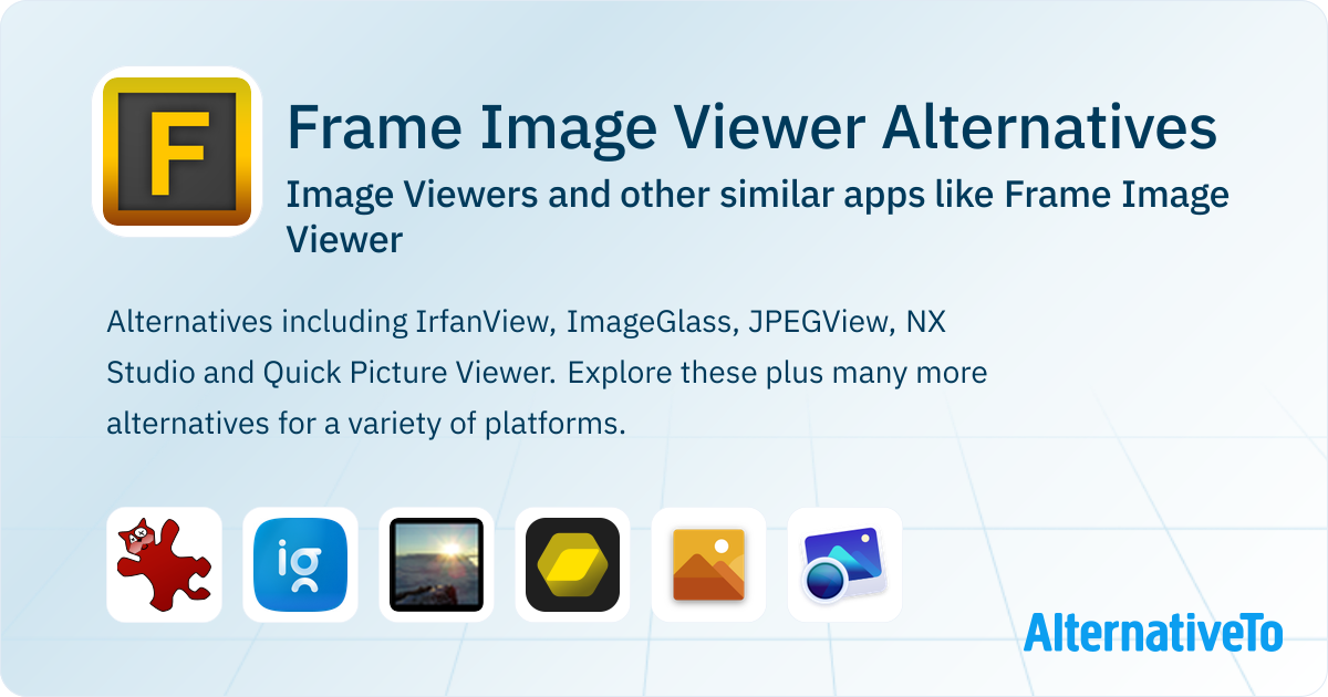 Frame Image Viewer Alternatives: Top 7 Image Viewers & Similar Apps ...