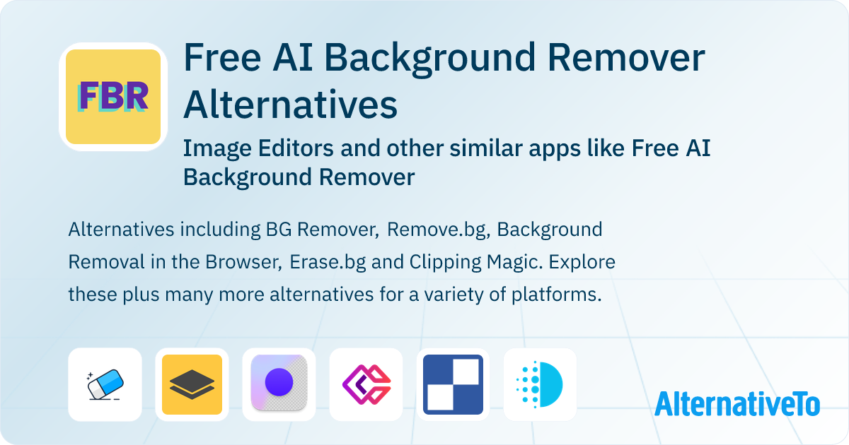 Free AI Background Remover Alternatives: Top 10 Image Editors & Similar ...
